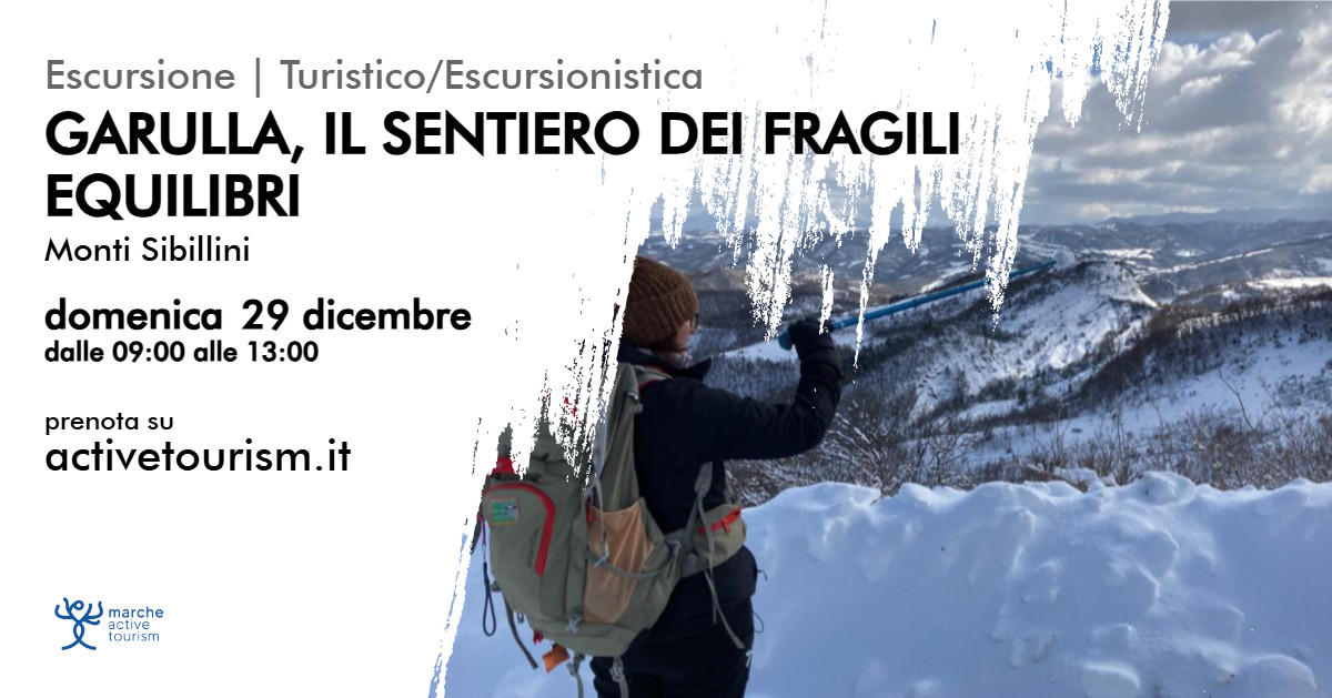 Ciaspolata a Garulla, il sentiero dei fragili equilibri